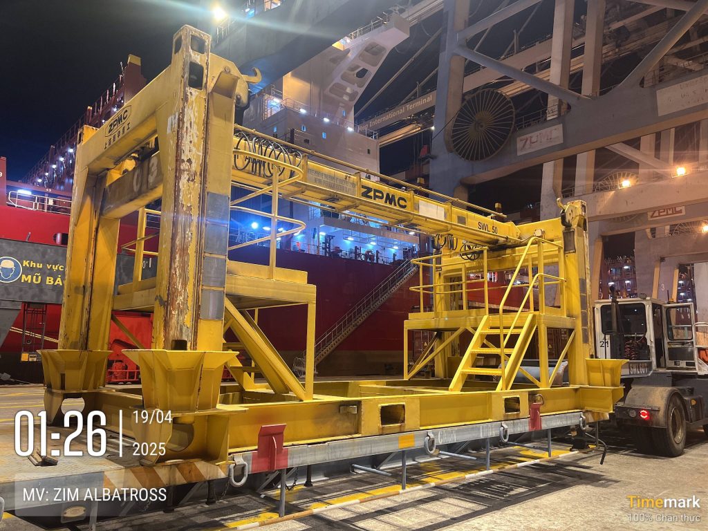 PRE-LOADING SURVEY FOR HEAVY EQUIPMENT ON FLAT RACK CONTAINER – M/V ZIM ...