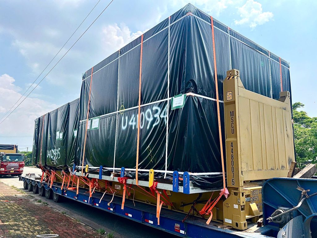SUPERVISION AND ISSUANCE OF LASHING CERTIFICATE FOR CONTAINERS AT ...